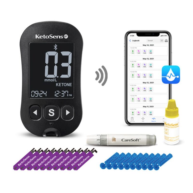 Blood Ketone Monitoring Starter Kit - MEDICOUL GLOBAL LTD